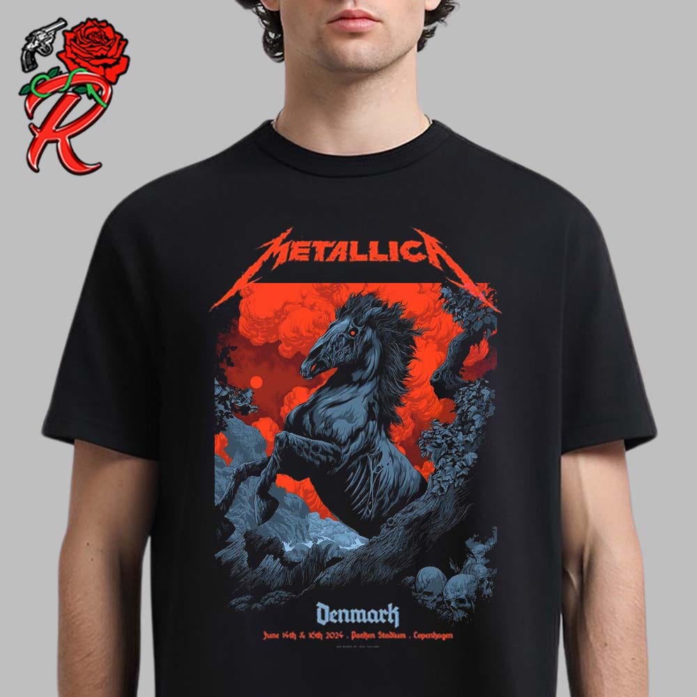 Metallica M72 Copenhagen Denmark The Devil Horse Merch For The Copenhagen Pop Up M72 World Tour ...