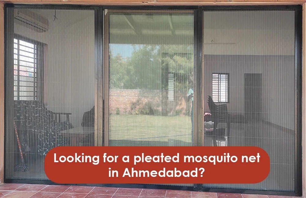 Looking for a pleated mosquito net in Ahmedabad? | by OM Decor | Jul ...