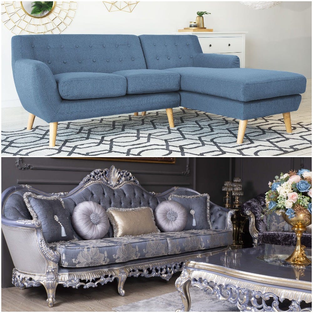 Couch — — — Modern vs. Classic. Which one is better? Both are… | by Tariq Sidd | Medium