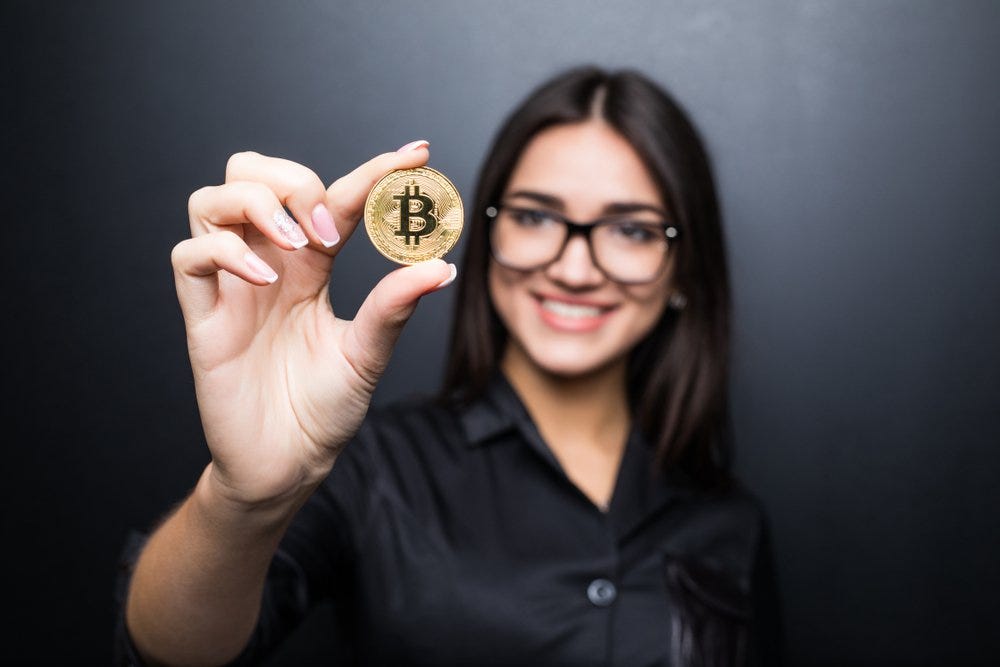 43% of people interested in Bitcoin are women | by Andrey Costello ...