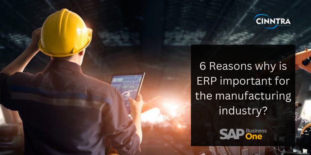 6 Reasons why is ERP important for the manufacturing industry? | by ...