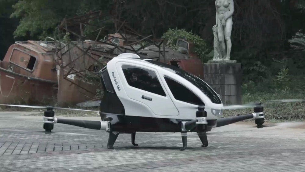 The Drones Are Coming — Ehang drones are almost ready to fly you | by ...