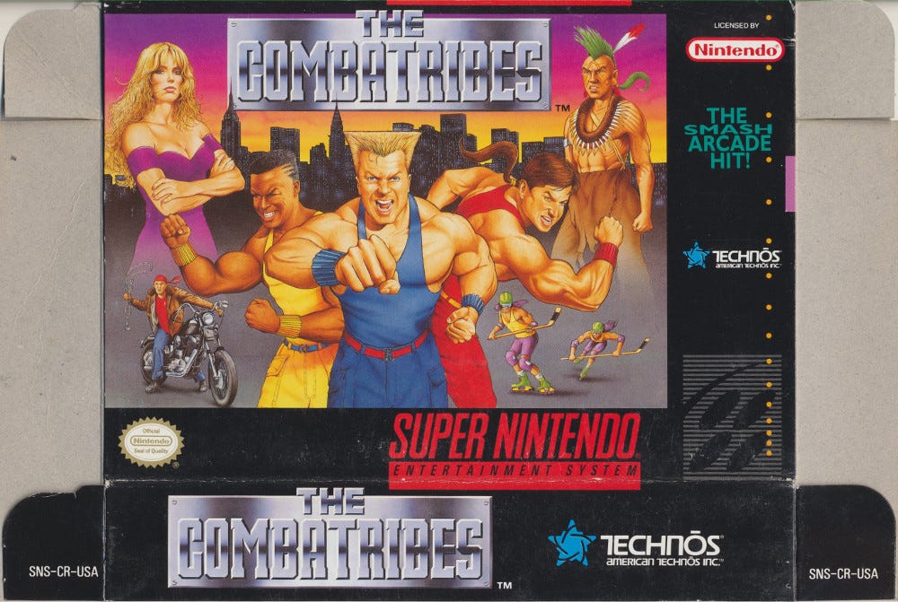 The Combatribes (SNES/1990) - Vintage Cartridge Gaming - Medium