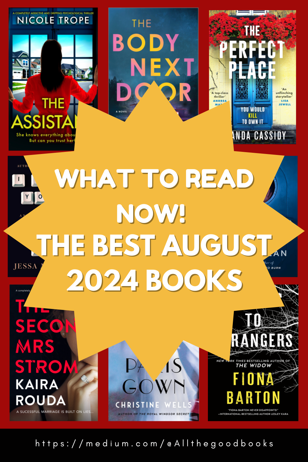The Best August 2024 Books!. The Assistant by Nicole Trope was… | by ...