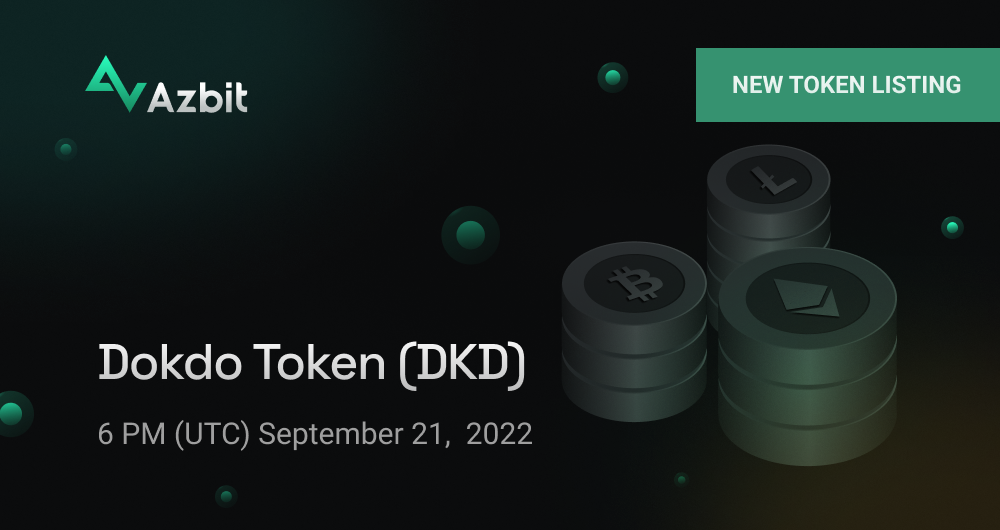 DKD Comes To Azbit. We are glad to announce that Dokdo… | by Azbit | Azbit News | Medium