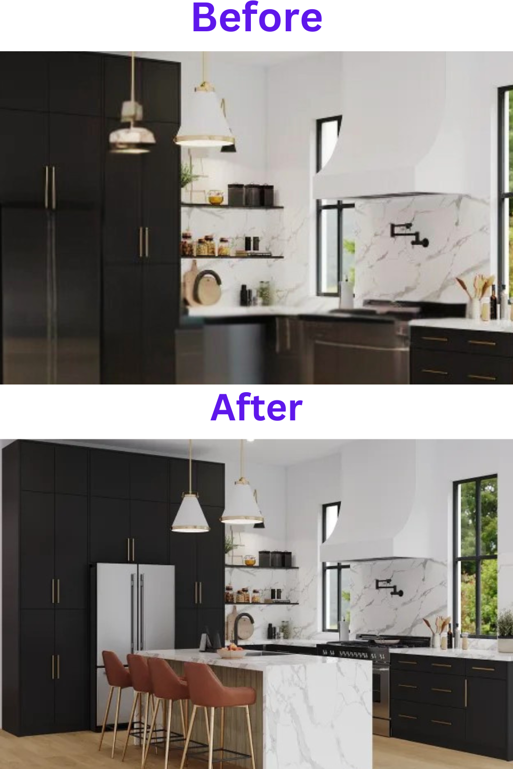 How a Modern Kitchen Design from Fiverr Transformed My Home (For Under ...