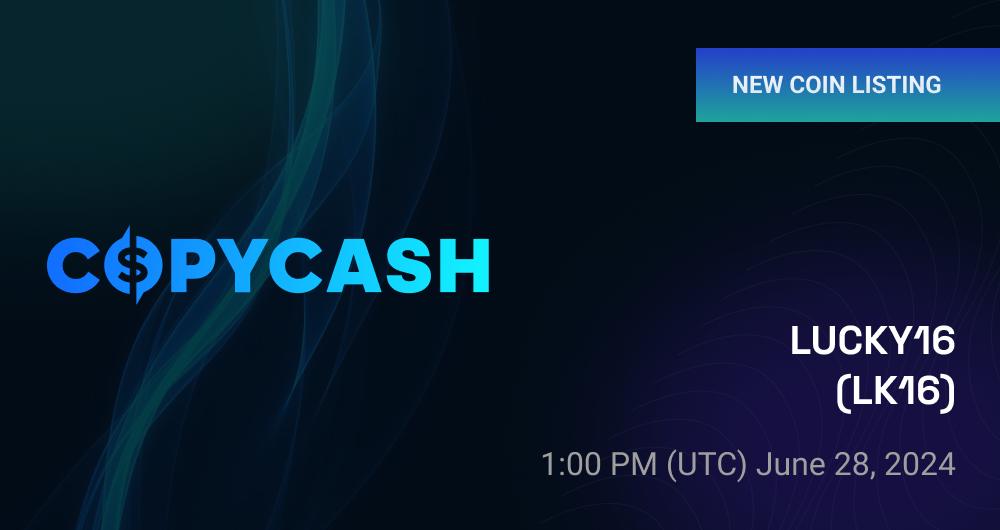 Listing Alert: LK16. LK16 token powers the Lucky16 project… | by ...
