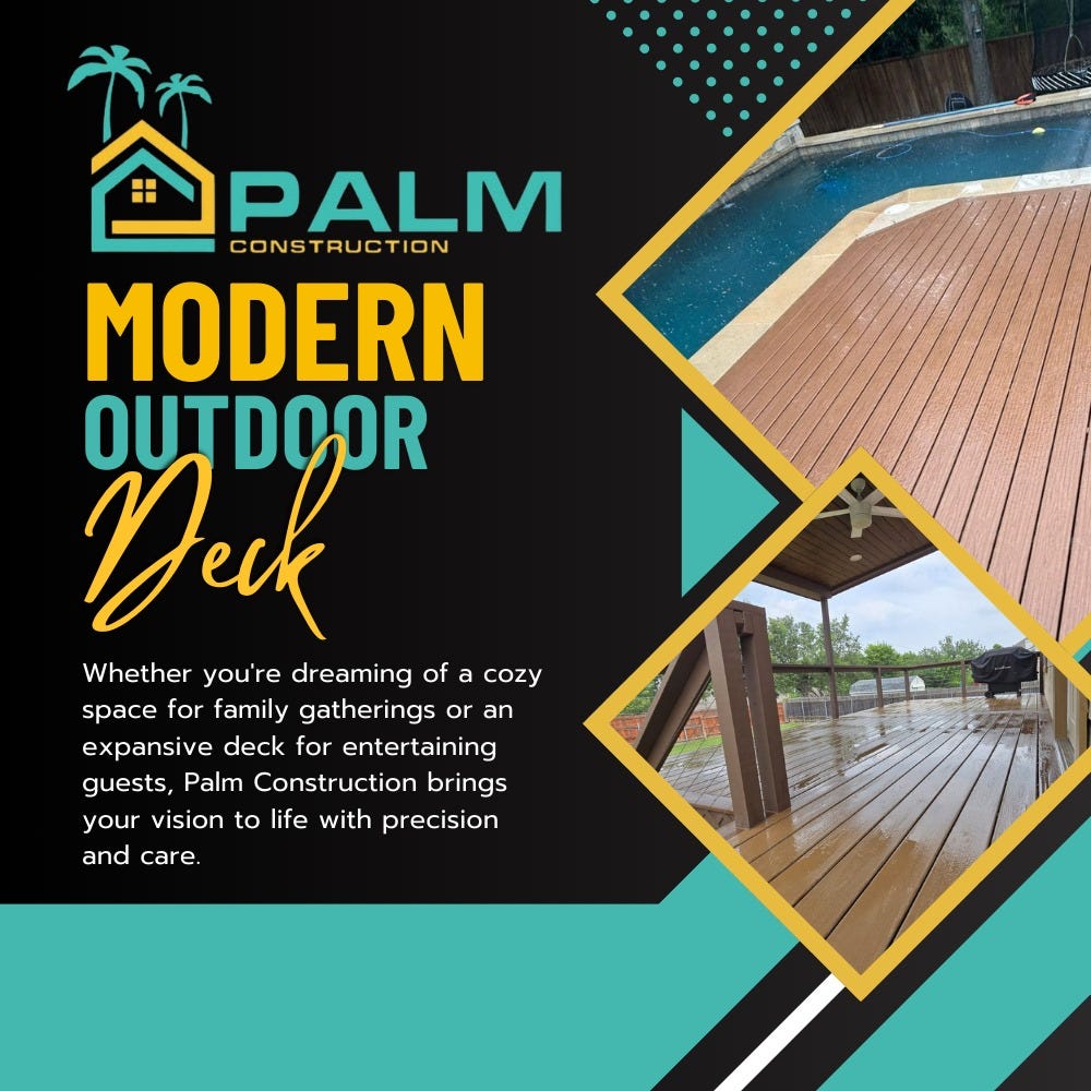 Upgrade Your Outdoor Space with a Modern Deck Design! | by Palm Construction Inc | Oct, 2024 ...