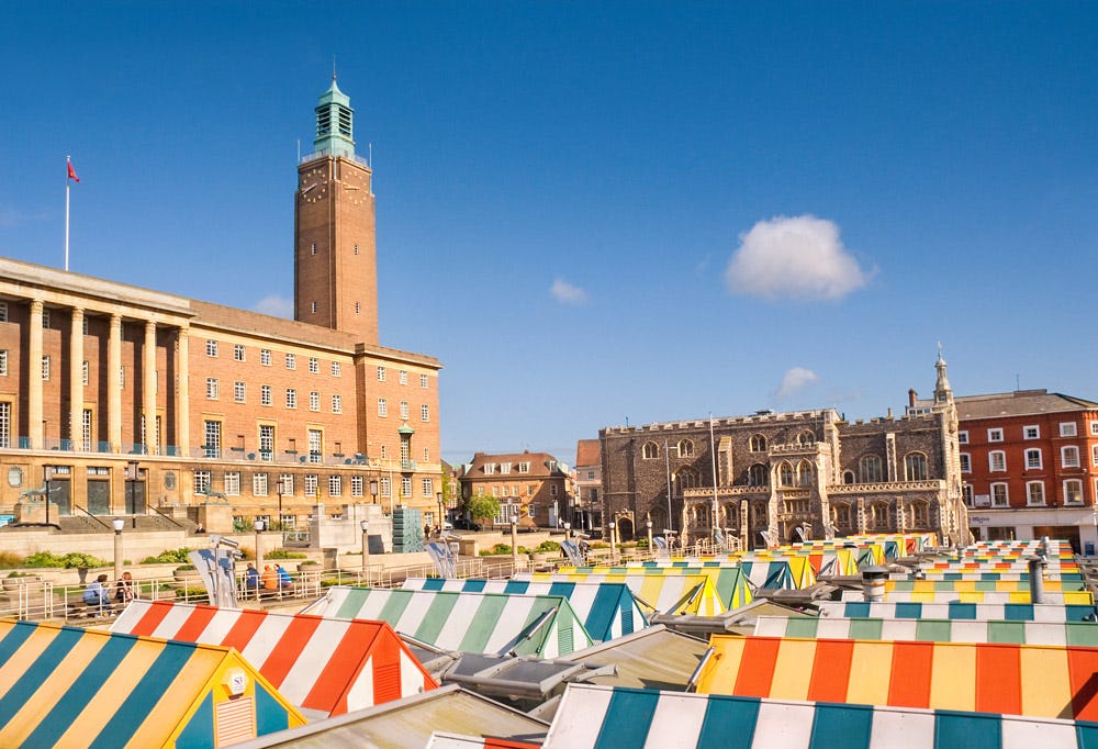 Norwich Market colourful beyond compare. | by Deborah Cubbin | Medium