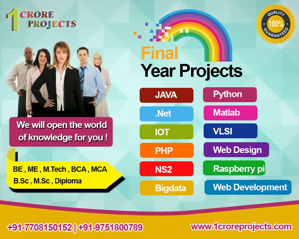 final year cse project centers chennai | by Hariprasadcj Dlktech | Medium