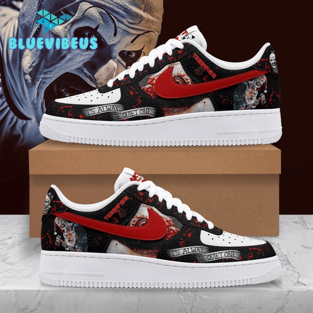Terrifier 3 Movie 2024 Limited Edition Air Force 1 | by Bluevibeus ...