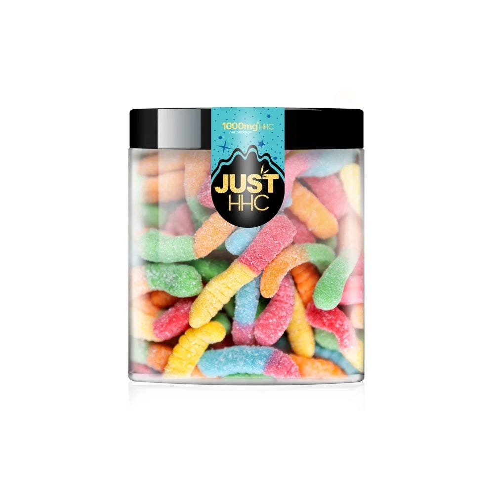 Gomitas de HHC 250MG — Gusanos agrios - Just CBD Store - Medium