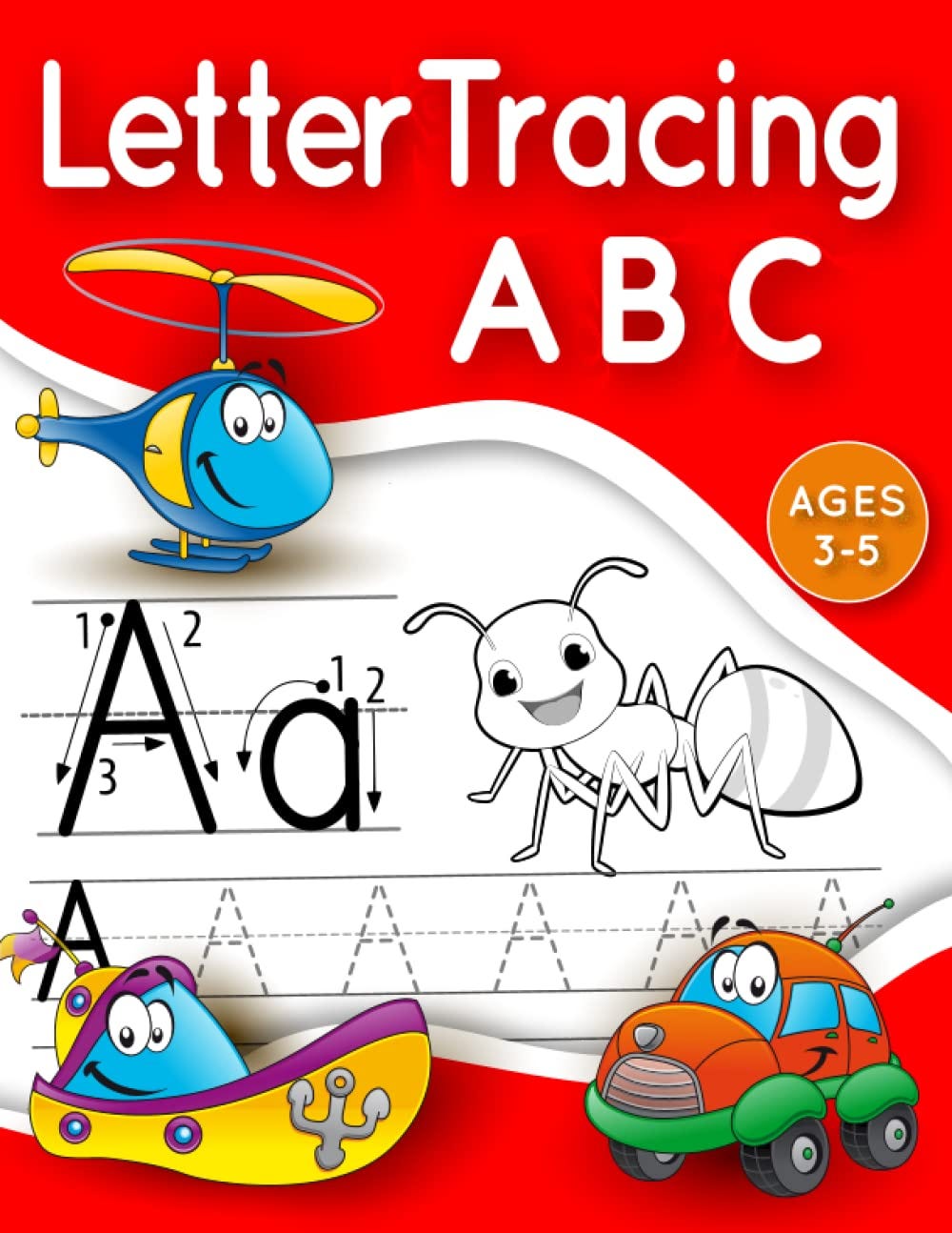 [READ][BEST]} Letter Tracing Book for kids ages 3–5: Trace letters ...
