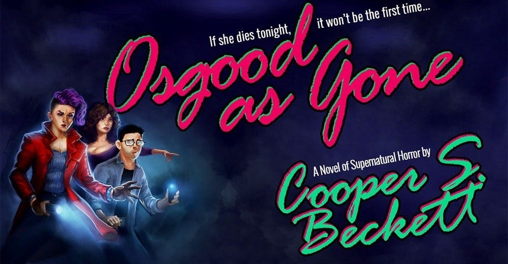 Book Review: Osgood As Gone. The fourth novel from Cooper S. Beckett… | by BJ Colangelo | Medium