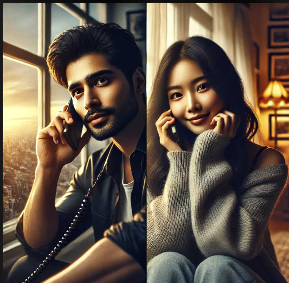The Blossoming of Love 9. Long-distance phone call | by Sophia Chanu ...