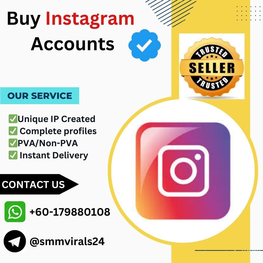 Buy Instagram Accounts. What are Instagram Accounts? | by ...