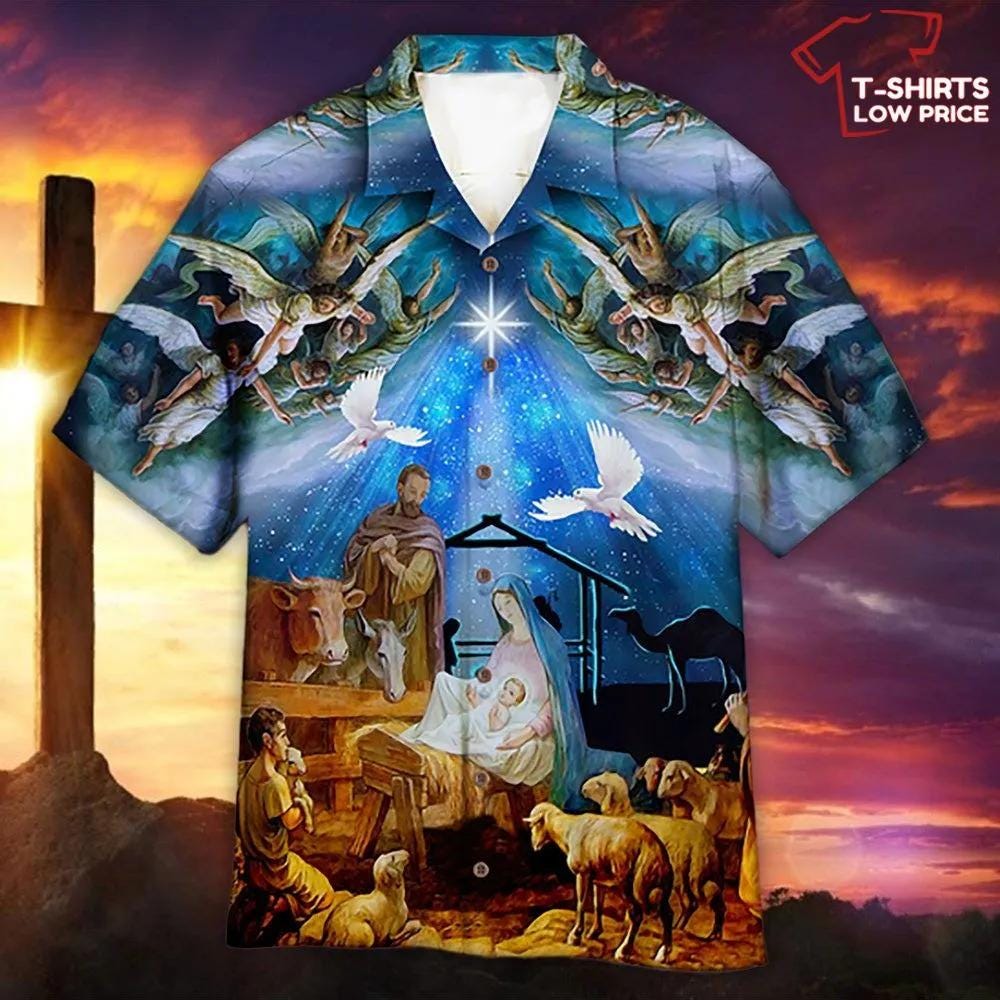 Happy Easter Sunday Jesus Christ He Is Risen Aloha Hawaiian Shirt | by ...