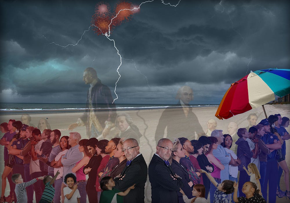 July 4, 2023: One Nation Indivisible or One Nation Invisible? | by ...