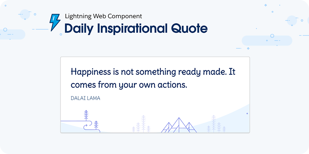 Salesforce LWC Labs - Daily Inspirational Quote | by Mario Pavicic ...