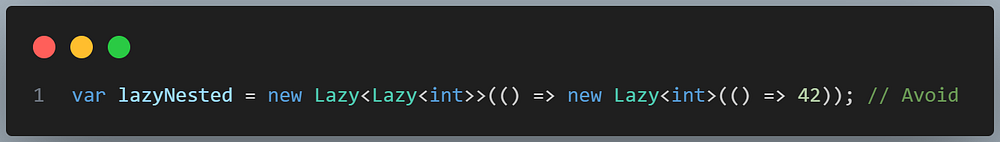 C# Lazy Keyword — The Ultimate Performance Hack | by Nagaraj | Medium