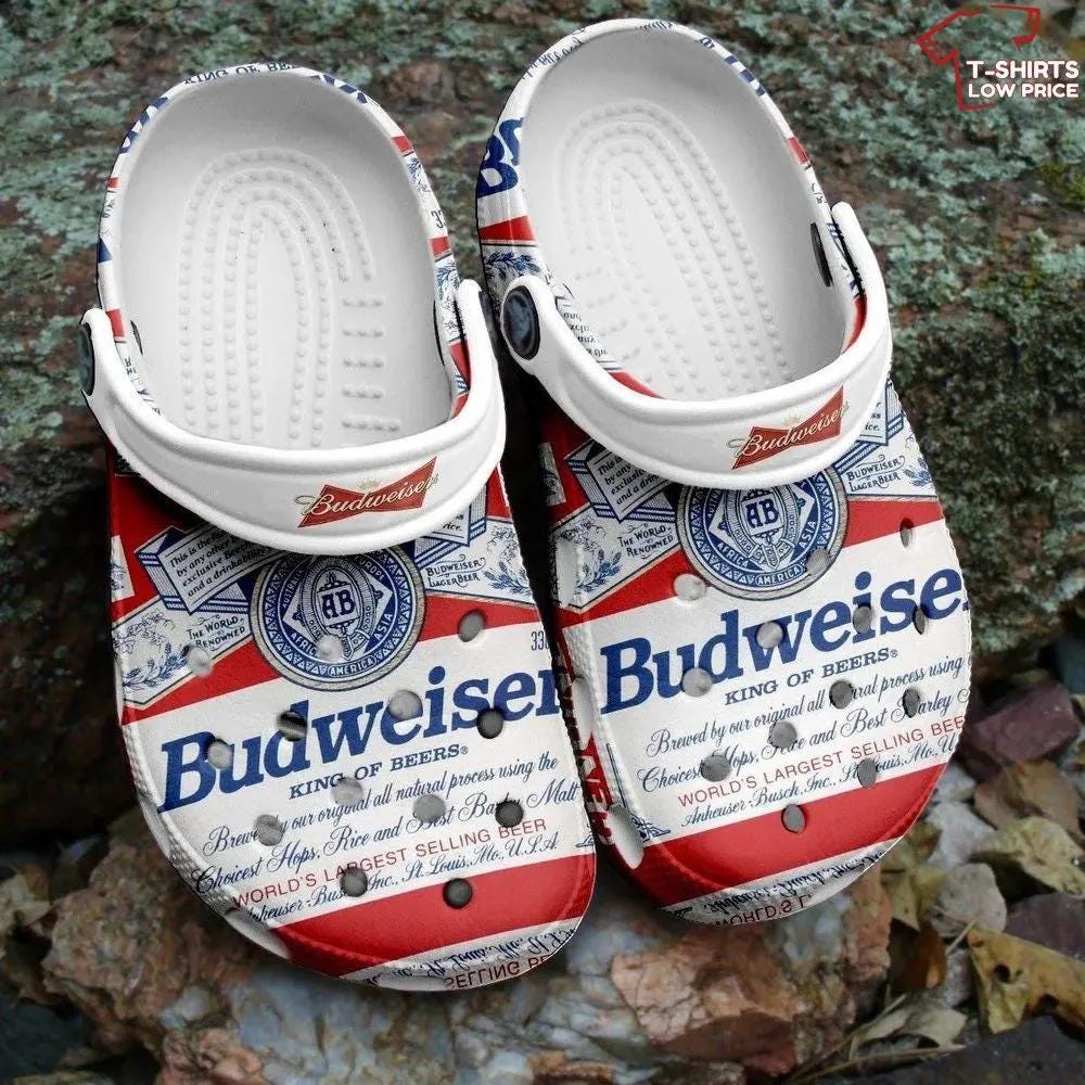 Budweiser Beer Crocs Crocband Clog | by Maddison Hamilton | Medium