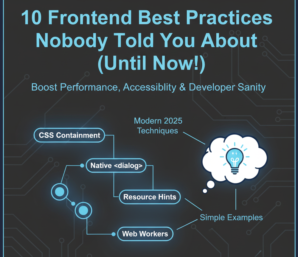 10 Frontend Best Practices Nobody Told You About | by Pratap Tengale ...
