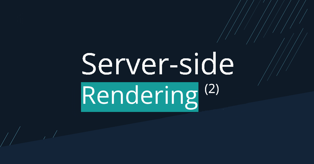 Server-side Rendering (Part 2). SSR for an SPA requires a JavaScript… | by Waseemisac | Apr ...