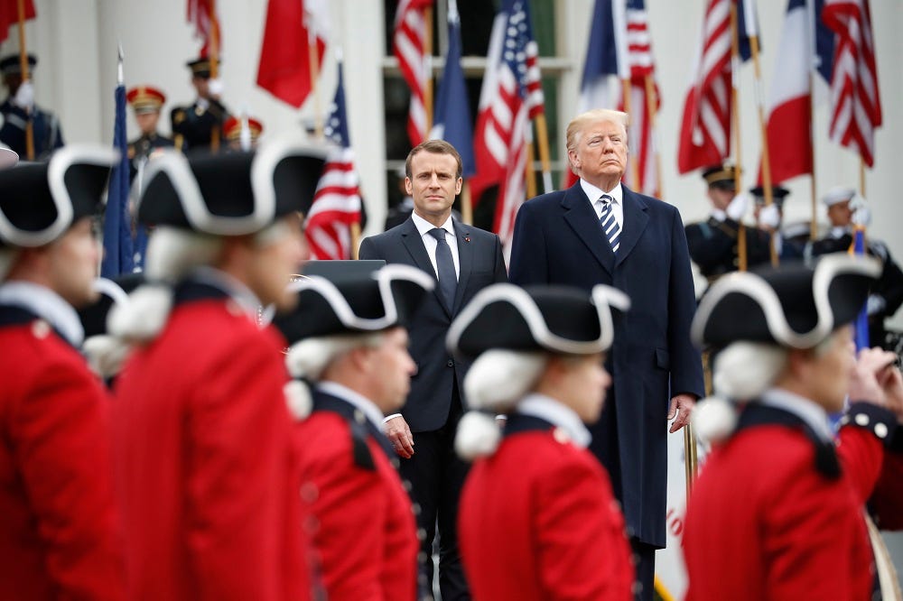 The ‘Unbreakable’ U.S.-France Alliance: President Trump Hosts French ...