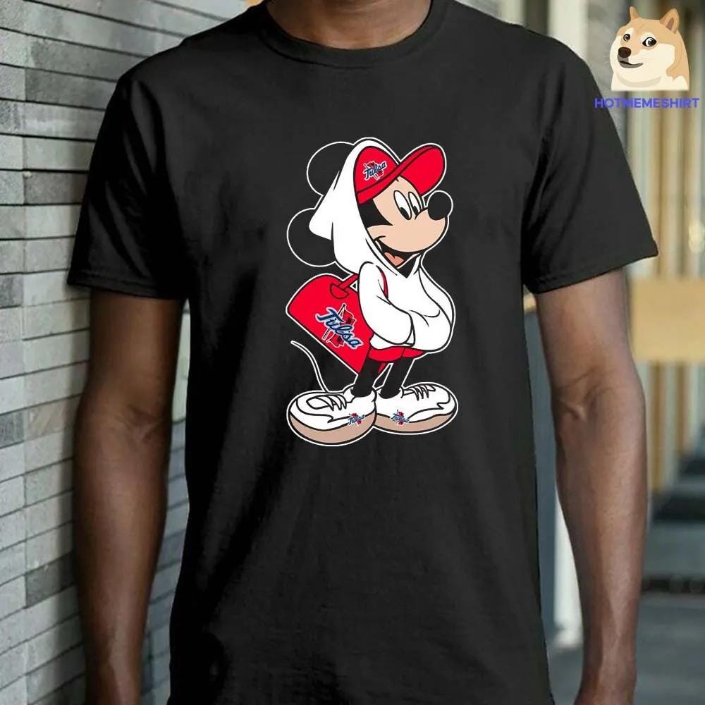 NCAA Tulsa Golden Hurricane X Disney Mickey Mouse T-Shirt | by Helen ...