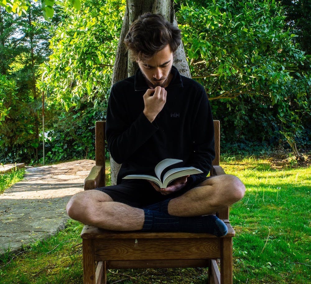 Person Reading A Book Tumblr