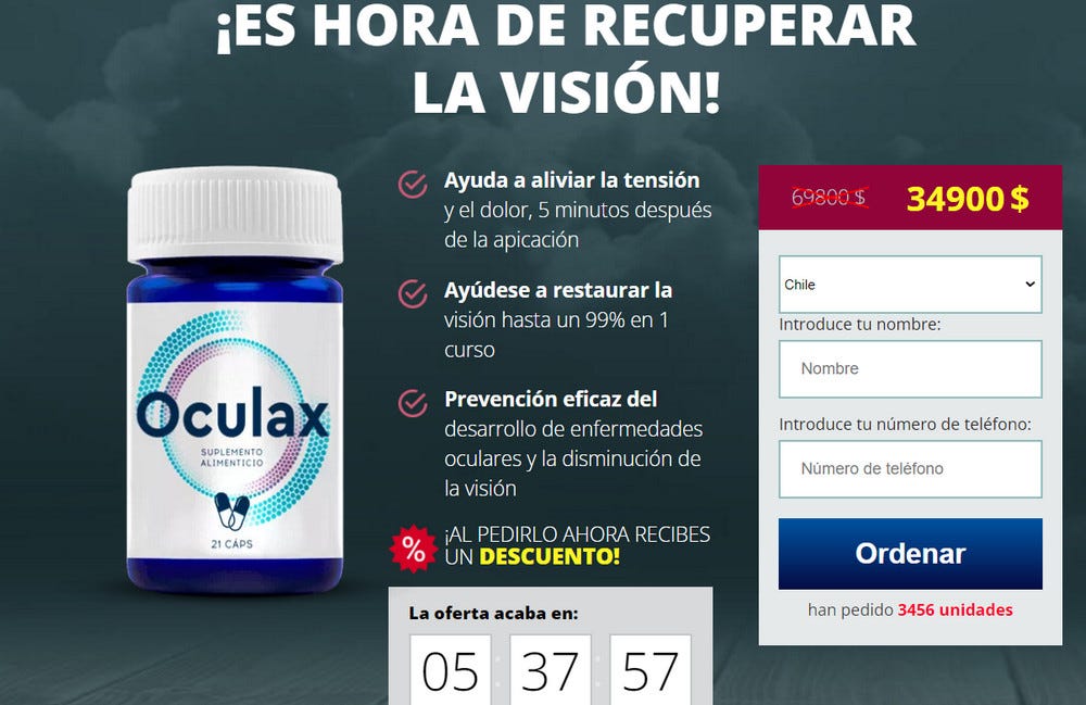 Cómo usar Oculax, componentes, testimonios | reseñas de médicos y ...