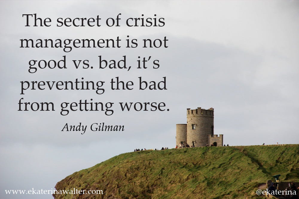 Issues and Crisis Communication. Issues and the management of internal ...