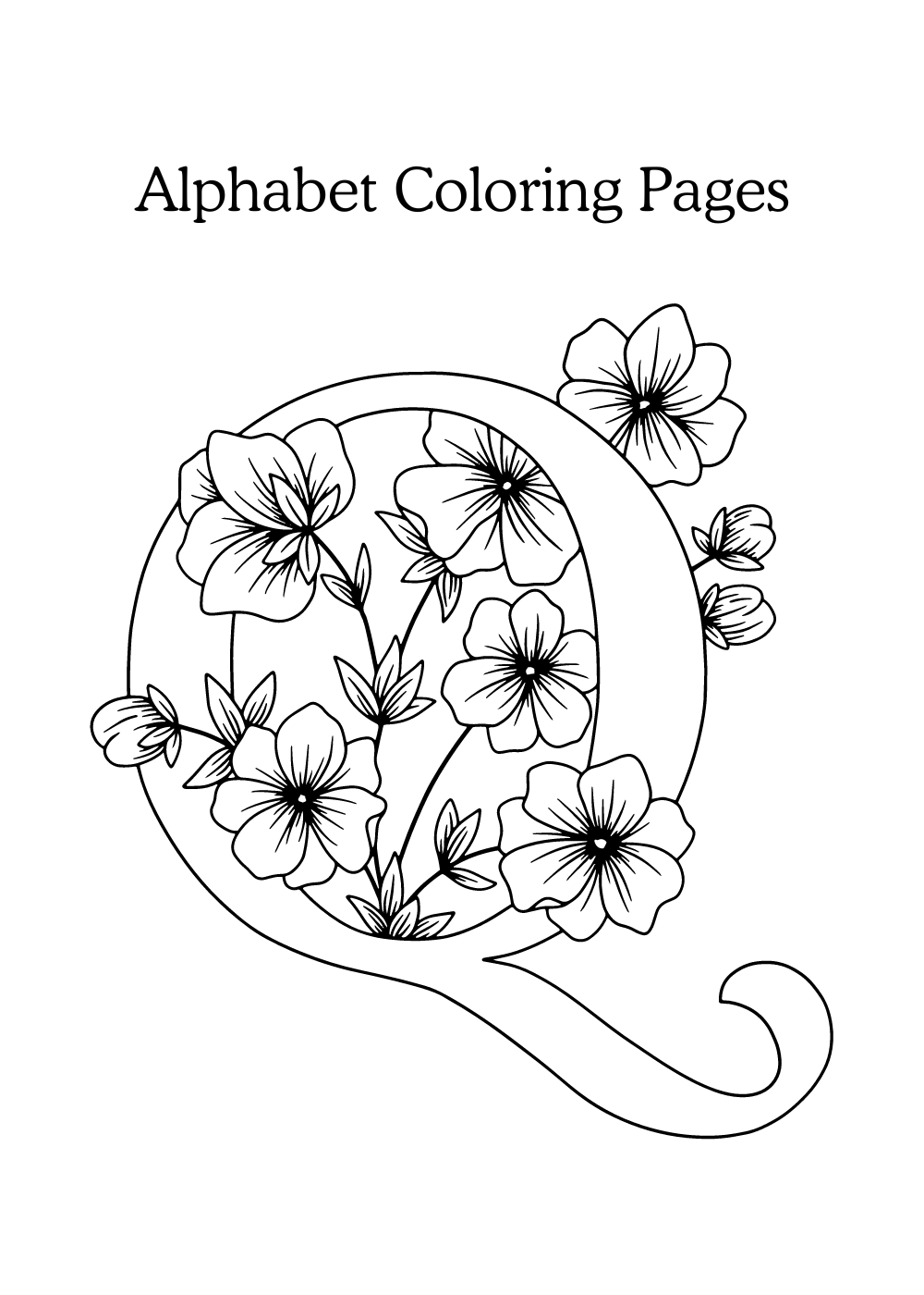 Coloring Pages Sheets - Early Education - Medium
