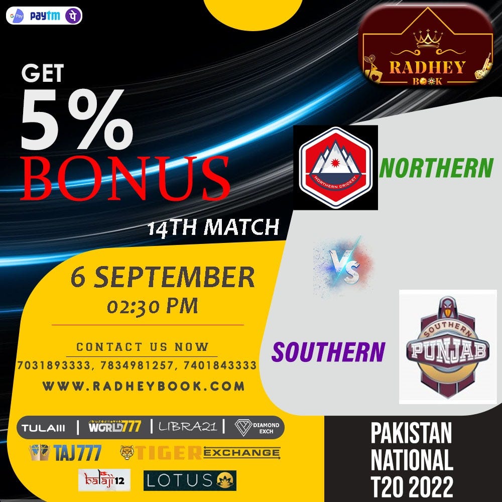 Radhey Book — Trusted Sports ID Provider Online - Radhey Book - Medium