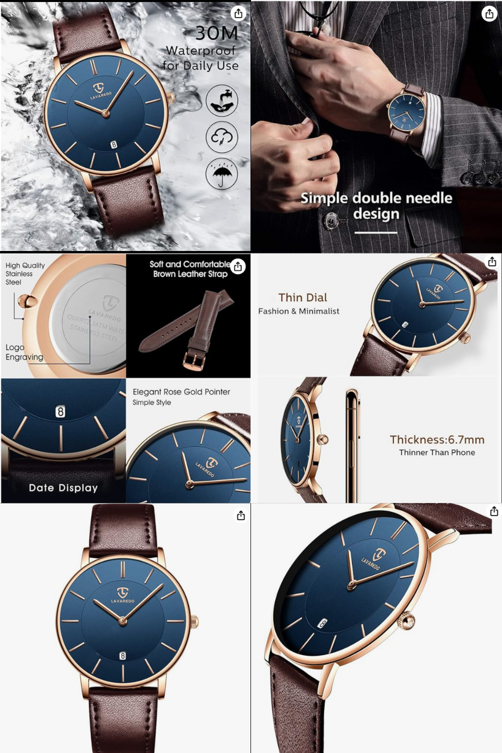BEN NEVIS Watch, Mens Watch, Minimalist Fashion Simple Wrist Watch ...