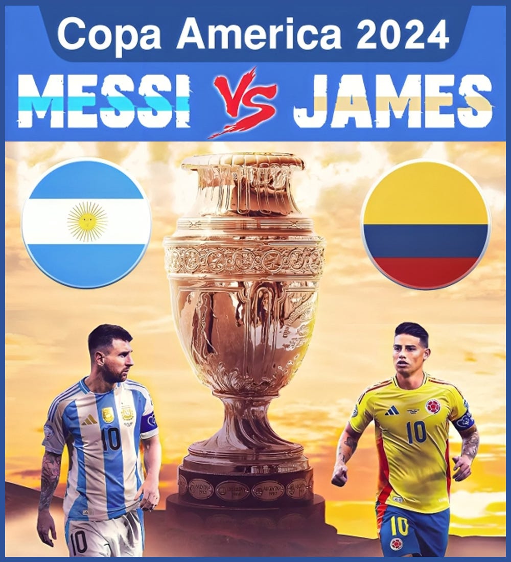 Messi vs James Copa America 2024 Final - Techpahar Blog - Medium