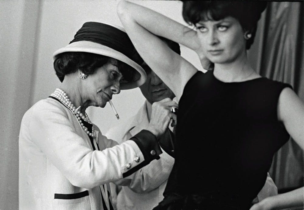 Coco Chanel. 💄. A little black dress. 👗 | by Eric Griggs | Medium