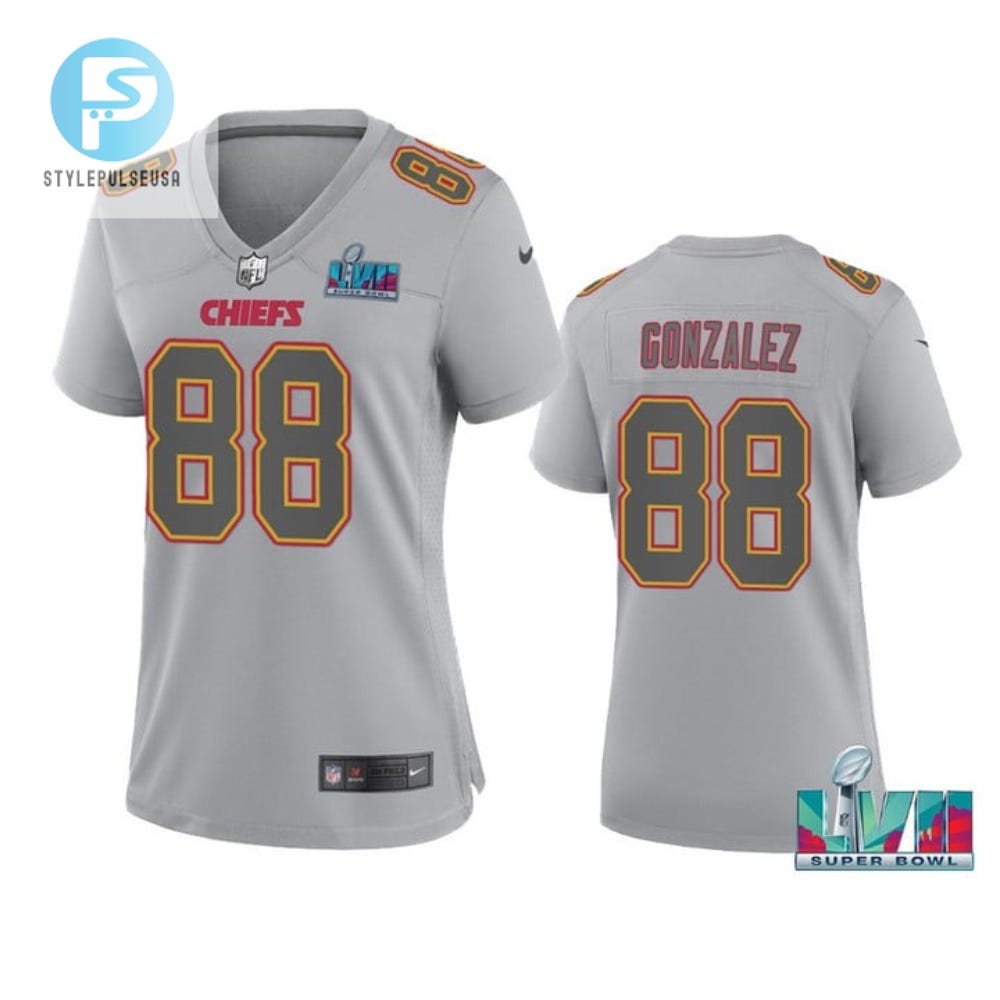 Tony Gonzalez 88 Kansas City Chiefs Super Bowl Lvii Atmosphere Jersey ...