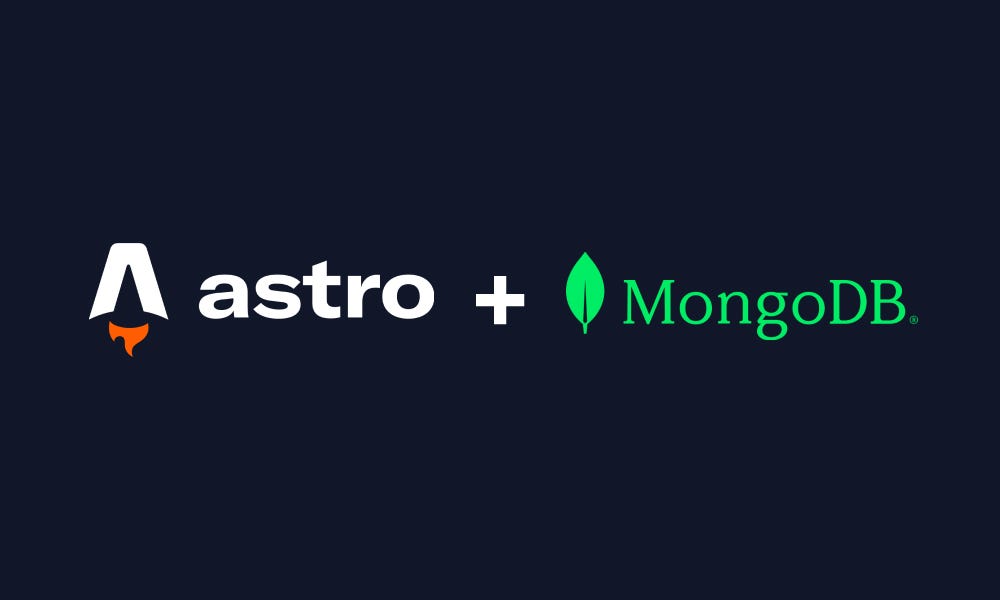 Using MongoDB with Astro. A very simple and easy tutorial. | by Eshwaren M | ITNEXT