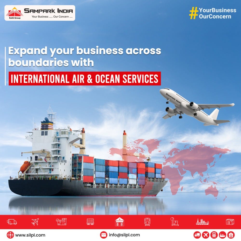 Streamline Your Global Shipping with Sea Freight Services - Sampark India Logistics - Medium