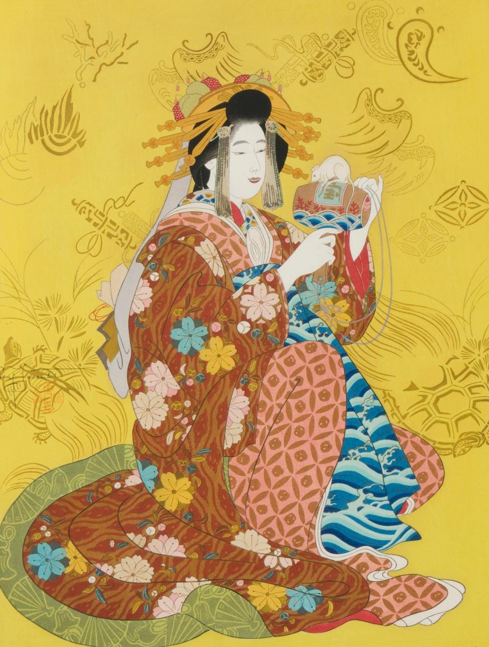 Woodblock Prints by Paul Jacoulet, Presented by John Moran Auctioneers ...
