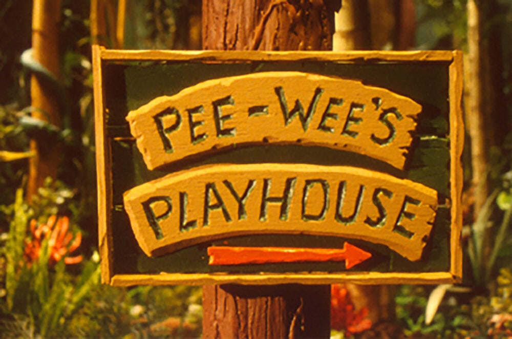 Pee-Wee’s Playhouse. Today, I watch the Front Page pee-Wee… | by Mike ...