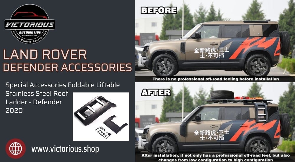 Elevate Your Adventure: Must-Have Land Rover Defender Accessories | by ...