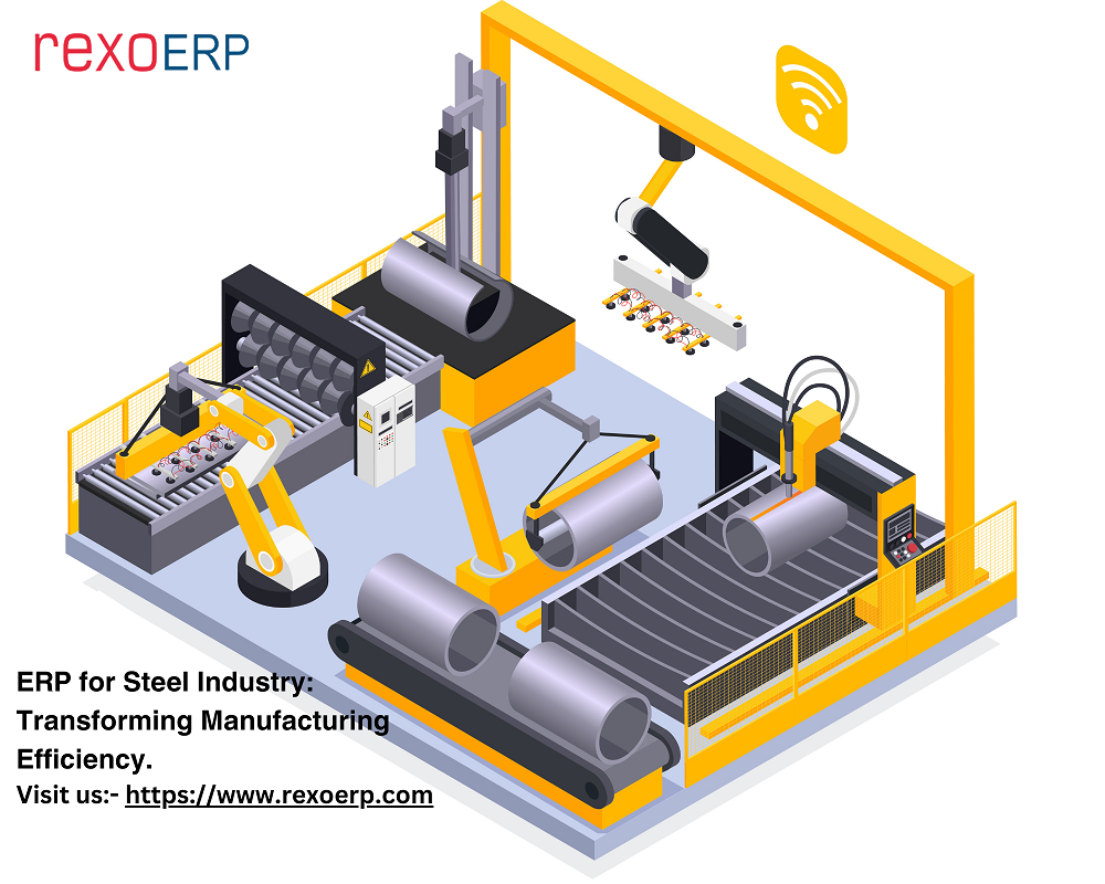 ERP for Steel Industry: Transforming Manufacturing Efficiency. | by ...