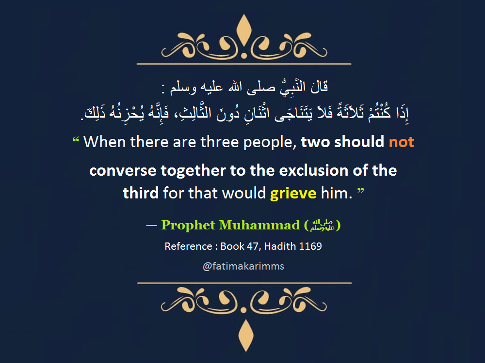 Prophet Muhammad Hadith