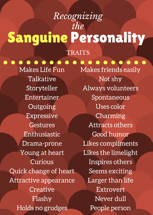 Sanguine Personality