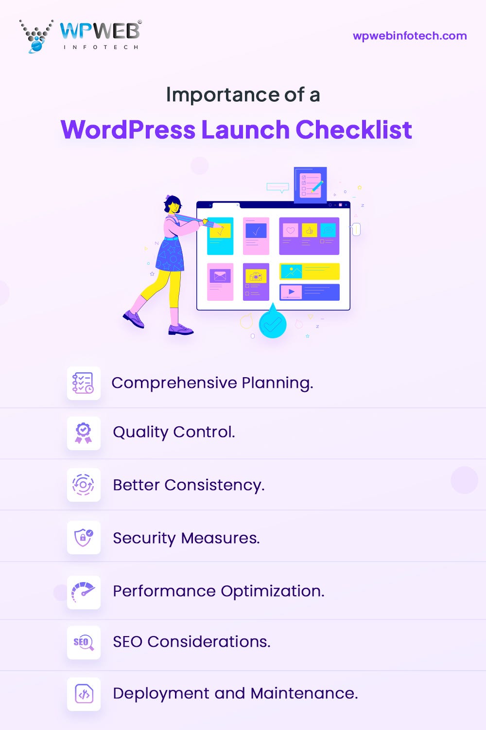 Master Your Project With The Ultimate Wordpress Launch Checklist By Wpweb Infotech Jul 2023