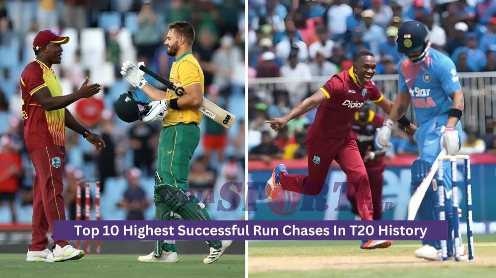 Top 10 Highest Successful Run Chases In T20 History | by IndiaSports ...