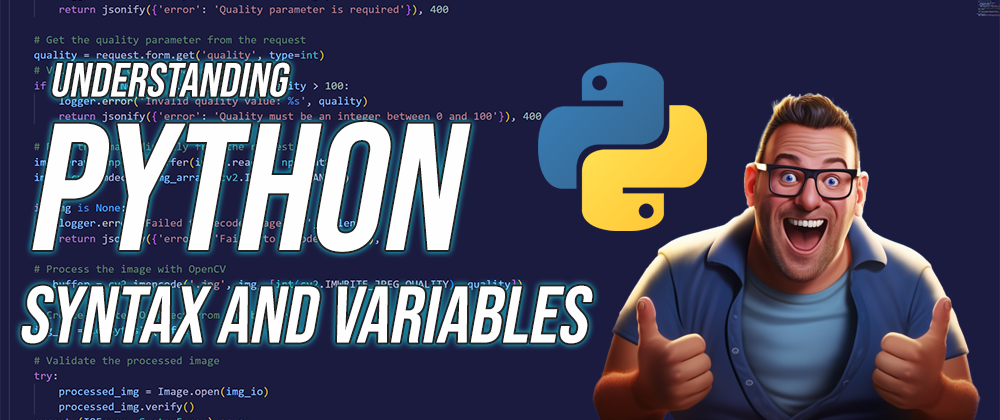 Python Syntax and Variables. Hey there, Python enthusiasts! If… | by ...