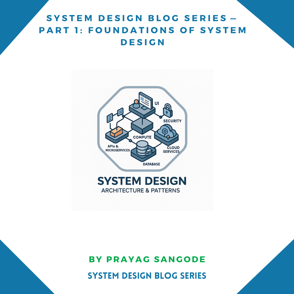System Design Blog Series — Part 1: Foundations of System Design | by ...